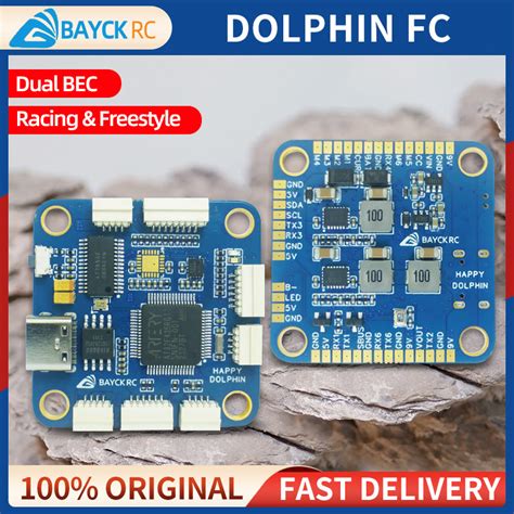 Jual Bayck Dolphin Flight Controller Fc Betaflight At32 F435 9v3a5v3a