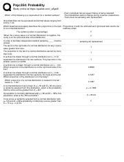 Psyc 354 Probability Pdf Psyc354 Probability Study Online At Https