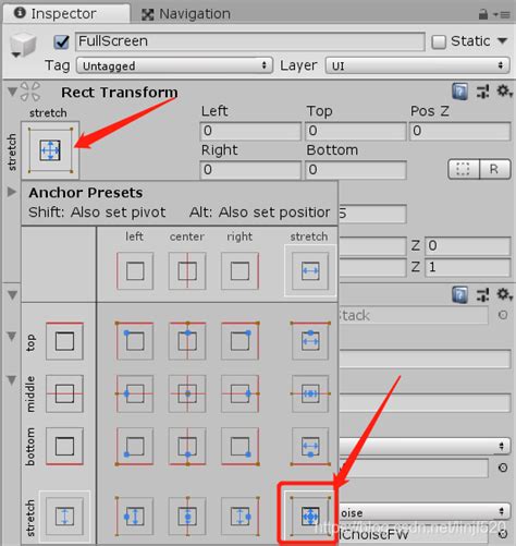 Unity Ugui，在脚本上给strecth设置相对父节点的布满方式ugui Stretch Csdn博客