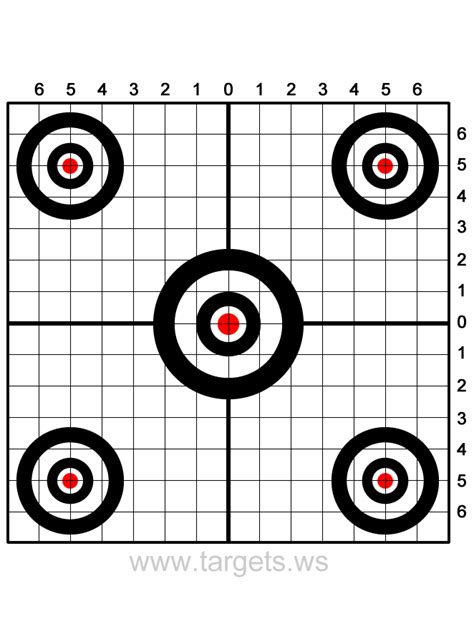 Air Rifle Printable Targets Printablehero Pages Dev