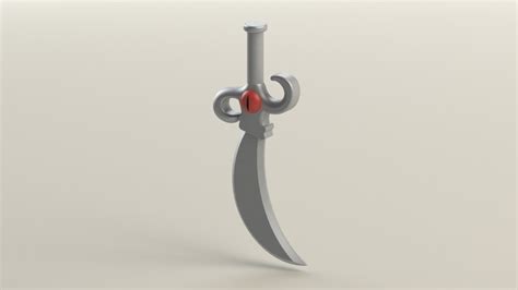 3d Printed E Ming Scimitar 2 Cimitarra Tgcf By Vyprintstudio Pinshape