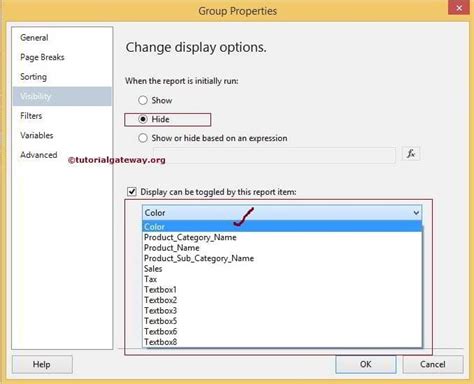 Drill Down Reports In SSRS