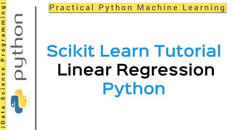 scikit learn tutorial machine learning with python python for data