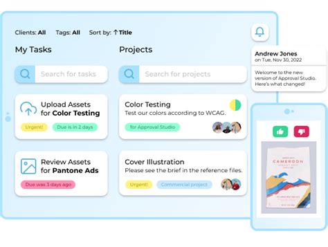 Assign Tasks In Online Design Proofing Approval Studio