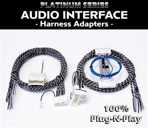 Q50 2014 2023 Audio Interface Harness Adapters Platinum Series Owc Upgrades