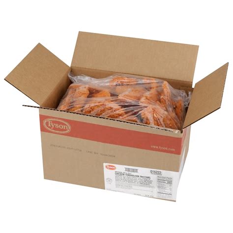 Tyson Hot Spicy Uncooked Chicken Tender Fritter Us Foods Chefstore
