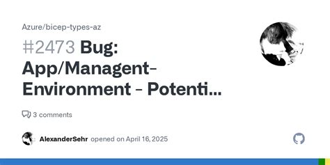 Bug Appmanagent Environment Potentiall Issue In Pre Flight