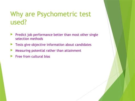 Psychometric Testing Certification Introduction Ppt