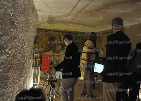 الخبير الياباني يطالب بإعادة إجراء مسح راداري داخل توت عنخ آمون