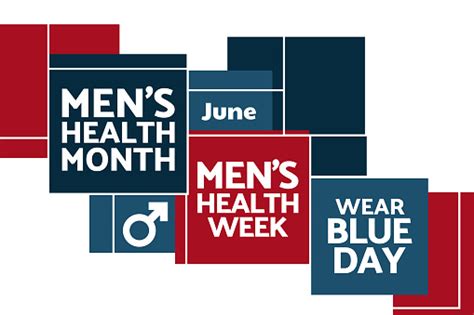 Menâs 건강의 달 휴일 개념입니다 텍스트 비문이 있는 배경 배너 카드 포스터용 템플릿입니다 벡터 Eps10 그림입니다 0명에 대한 스톡 벡터 아트 및 기타 이미지