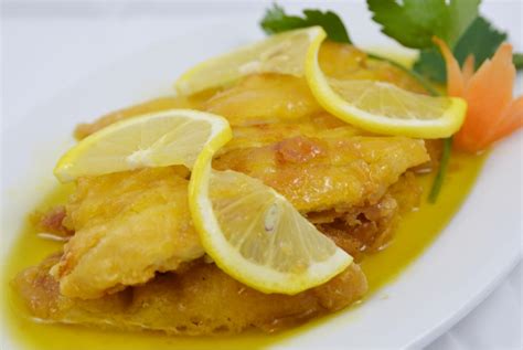Pollo Con Salsa De Limón Restaurante Chino Mi Chef