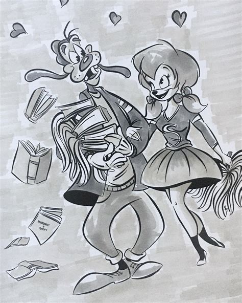 Lissette On Instagram Inktober Day 26 Ship 😭💕 I Think Goofy And