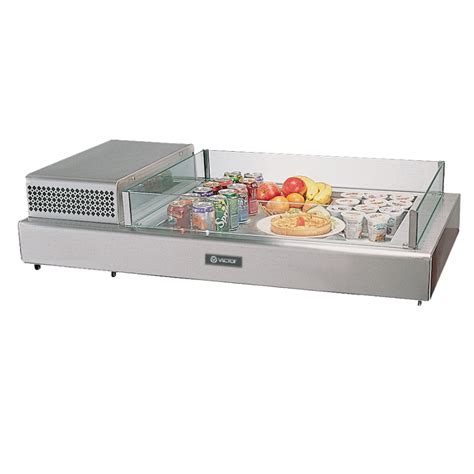 Btoref2 Contact Cooled Topper Base With Glass Riser Victor Manufacturing