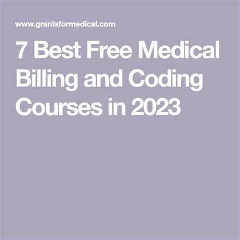 7 Best Free Medical Billing And Coding Courses In 2023 Artofit