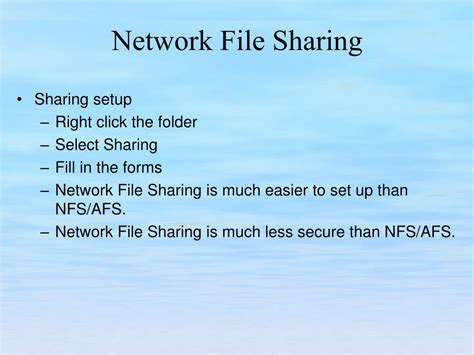 Ppt Network File Sharing Powerpoint Presentation Free Download Id