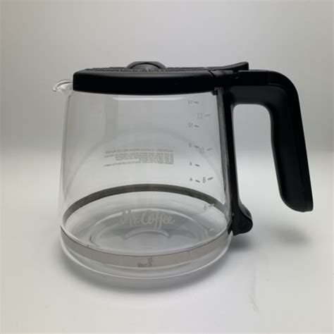 Mr Coffee 12 Cup Replacement Glass Carafe Black Coffee Pot Excellent