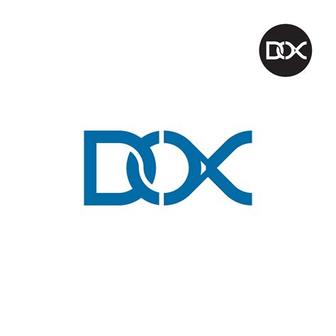 Letter Dox Monogram Logo Design 29268839 Vector Art At Vecteezy