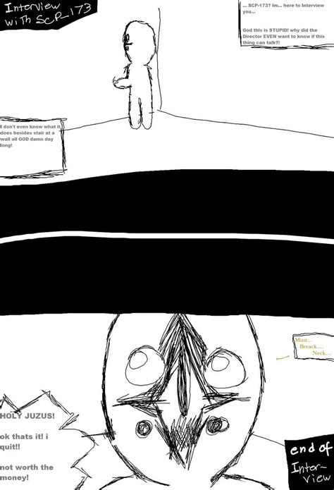 Scp Interview With Scp 173 By Konan720 On Deviantart