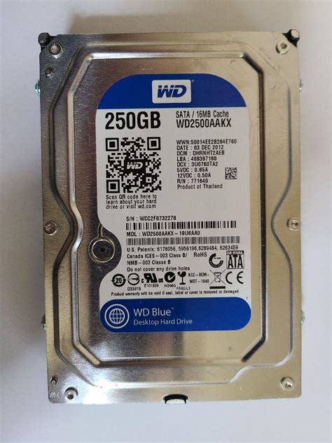 3.5インチ HDD Western Digital WD2500AAKX by メルカリ