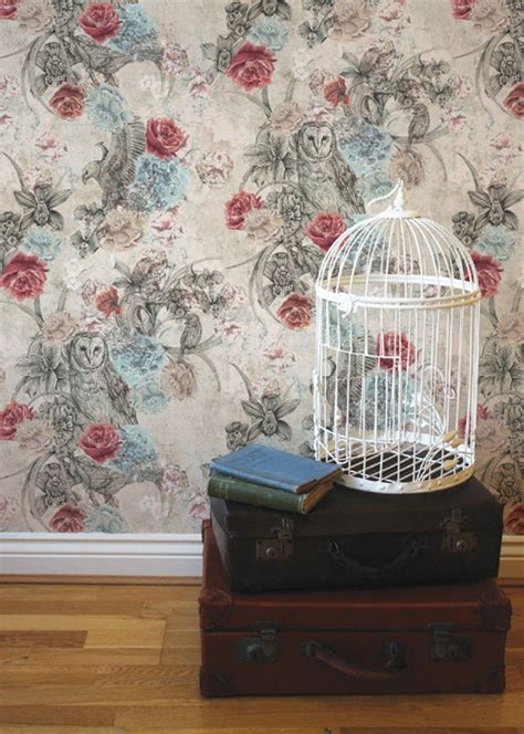 My Owl Barn Louise Tiler Wallpaper