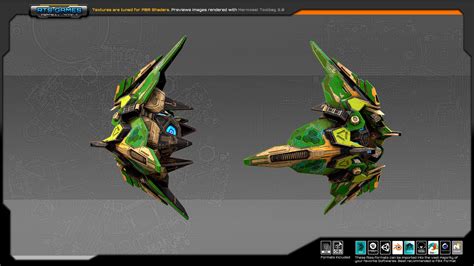 3D Model Spaceships Vol 15 VR AR Low Poly CGTrader