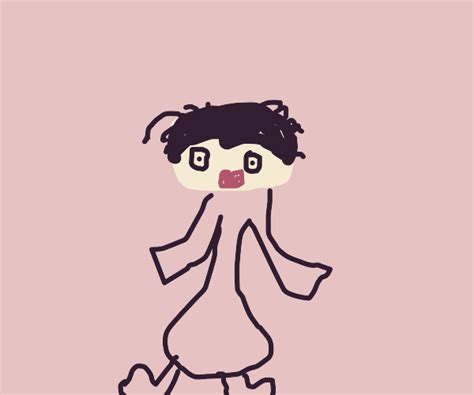 Betty Boop Dancing And Singing In Sparkly Dress Drawception