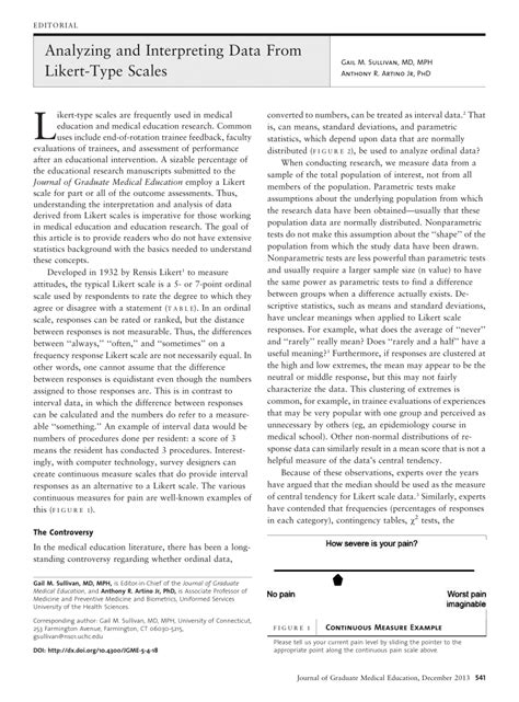 (PDF) Analyzing and Interpreting Data From Likert-Type Scales