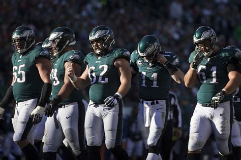 Eagles Offensive Line Featured In 2019 Espn The Magazines Body Issue