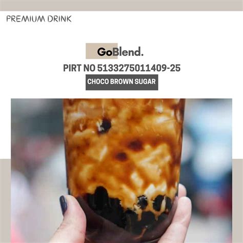Jual Bubuk Minuman CHOCO BROWN SUGAR Kg Bubuk Rasa CHOCO BROWN SUGAR CHOCO BROWN SUGAR
