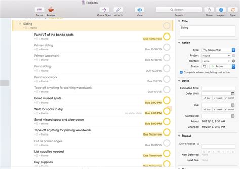 Different Views For Sequential Projects Not Showing Correct Next