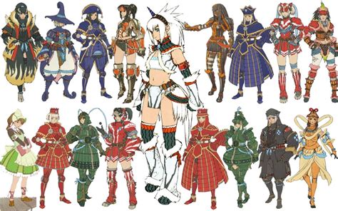 Official Monster Hunter Female Armor Artwork Rmonsterhunter