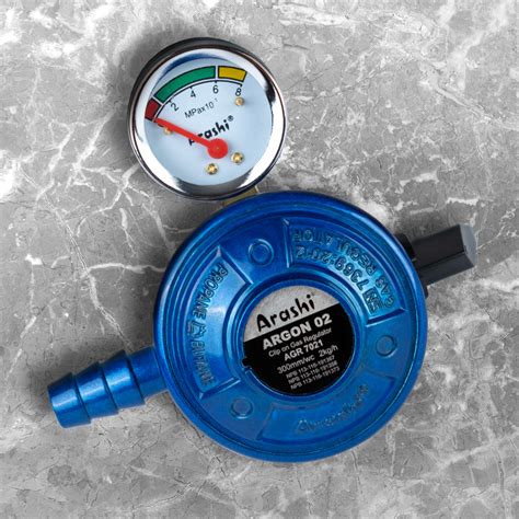 Arashi Gas Regulator Argon 02