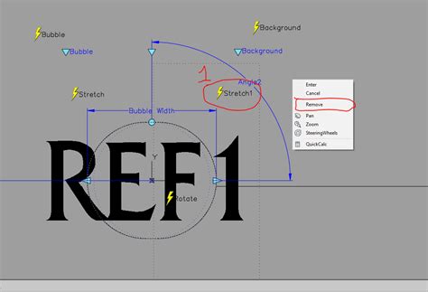 How To Remove An Individual Item From A Dynamic Block Action Autodesk