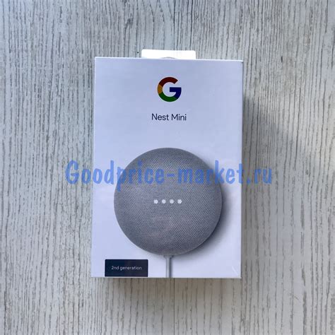 Умная колонка Google Nest Mini (2nd gen) Chalk - купить дешевле всех ...