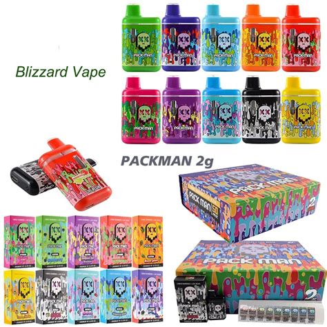 Pack Man Live Resin And Diamonds Vapes 2g Thc Disposable Vape Pen