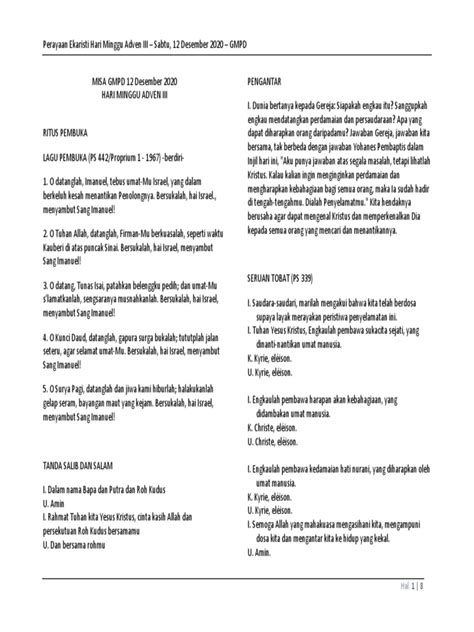 Misa Gmpd 12 Des 2020 Rev Pdf