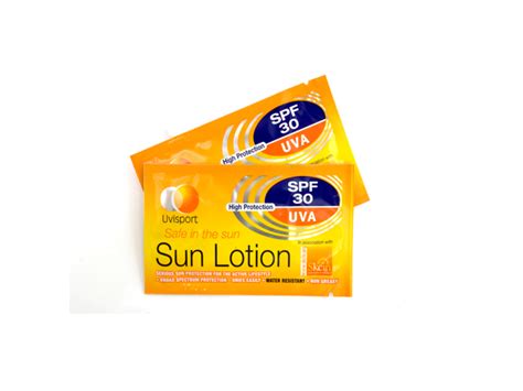 Sun Cream Sachet Spf30 75ml Festival Camper