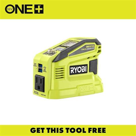 RYOBI 150 Watt Push Start Power Source And Charger For ONE 18 Volt
