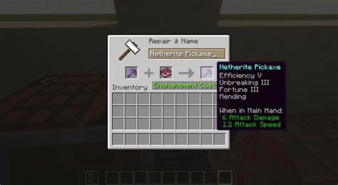 How To Create The Perfect Pickaxe In Minecraft