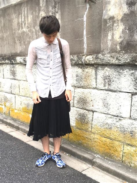 スカート男子のコーディネート一覧 WEAR