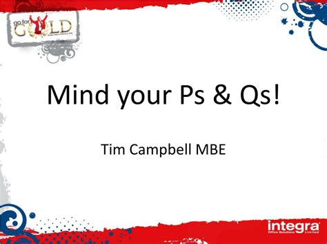 Ppt Mind Your Ps And Qs Powerpoint Presentation Free Download Id