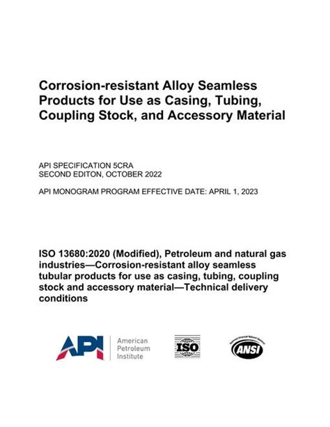 Api Spec 5ct