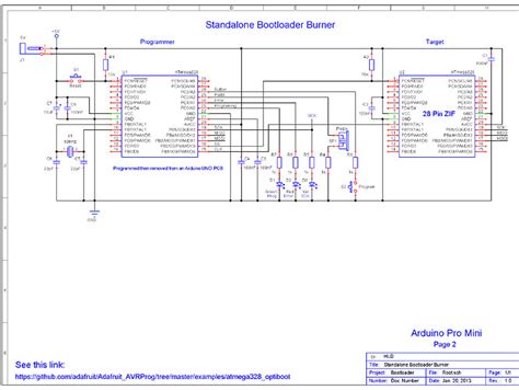 Standalone Bootload Burner For Atmega8168328 Micro Controllers Without Arduino Board And