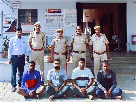 छोटी सादड़ी थाना पुलिस ने 8 घंटे के अंदर किया चार नामजद आरोपियों को