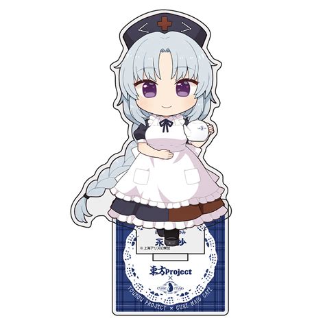 ★限定★東方project×キュアメイドカフェ 八意永琳 アクリルスタンド 東方project 公式キャラクターグッズ販売のジーストア
