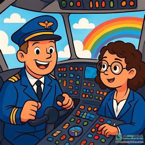 Captain Max And The Magic Of Flying Pilots Story 7 8 Years Old Story About A Profession