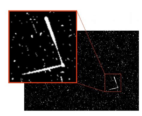 Radiation Particle Interaction Events Observed In Separate Image Frames