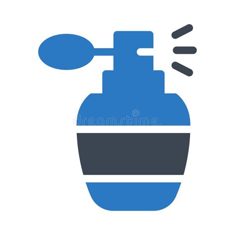 Icono Del Vector Del Color Del Glyph De La Fragancia Ilustración Del
