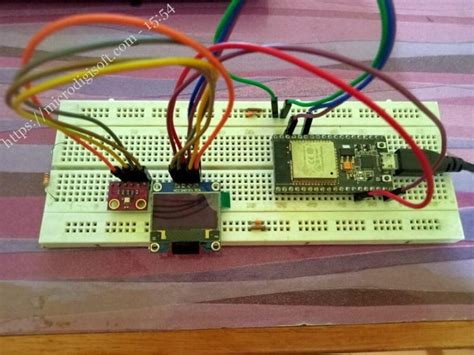 Micropython Bme280 And Ssd1306 Oled With Esp32