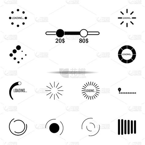 通过金钱图标加载条。加载器图标通用设置为web和移动图片 其他图片图片素材 花瓣网